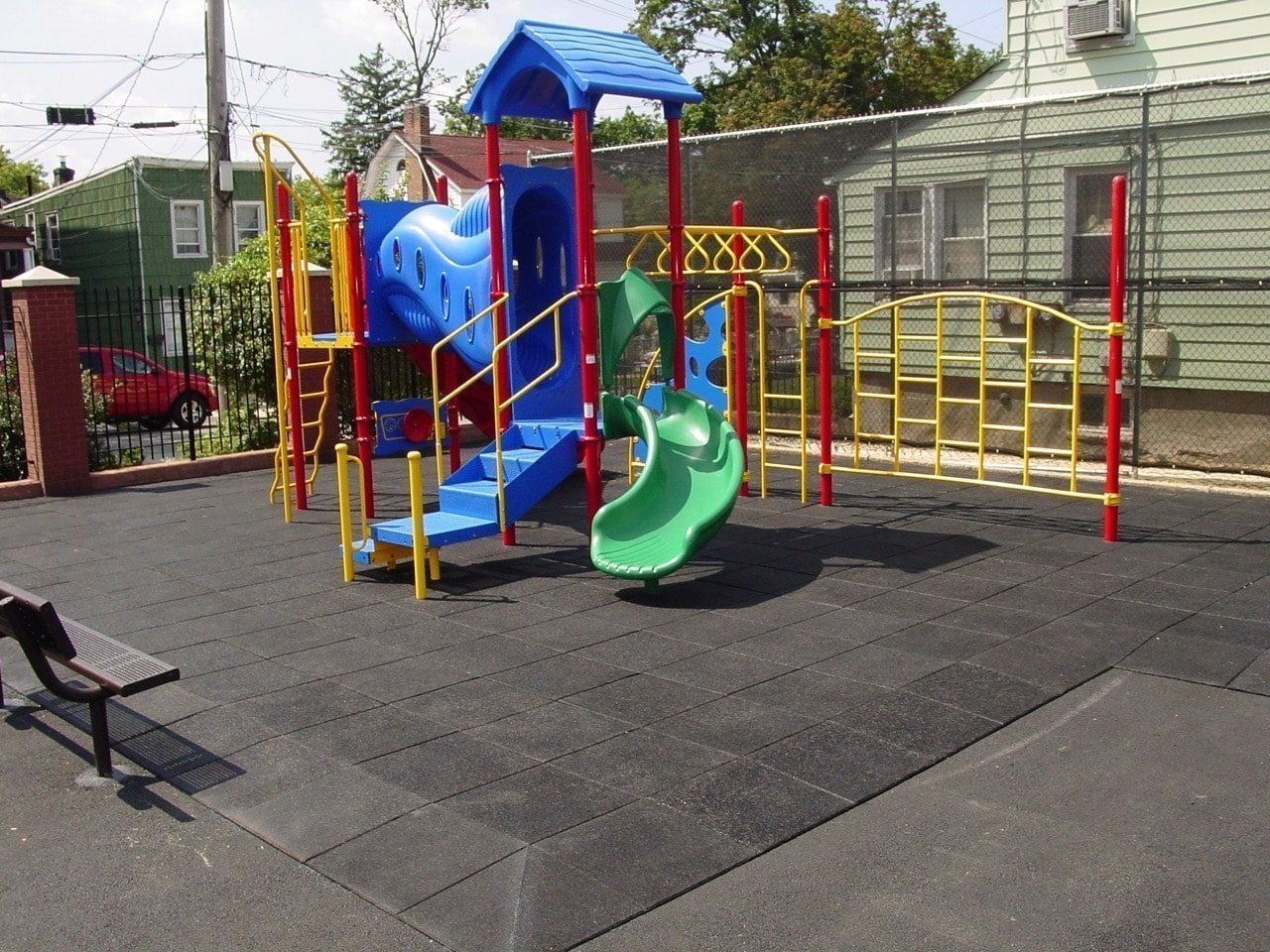 Basic Rubber Safety Tiles – Playground Equipment Professionals