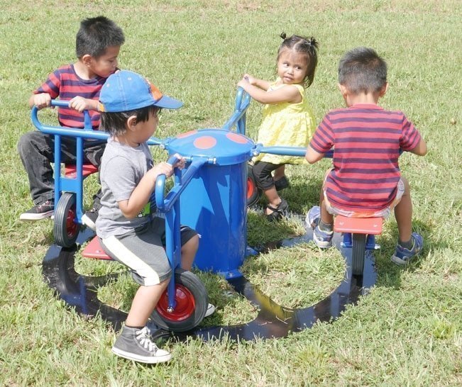 Circle Cycle Mini Pusher - Playground Equipment Pros