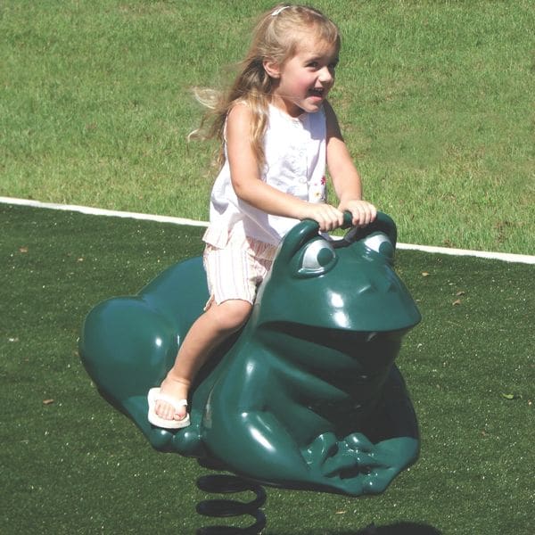 Freddy The Frog Spring Rider - Playground Equipment Pros