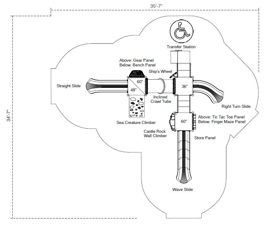Ballygally Berm Castle - Playground Equipment Pros