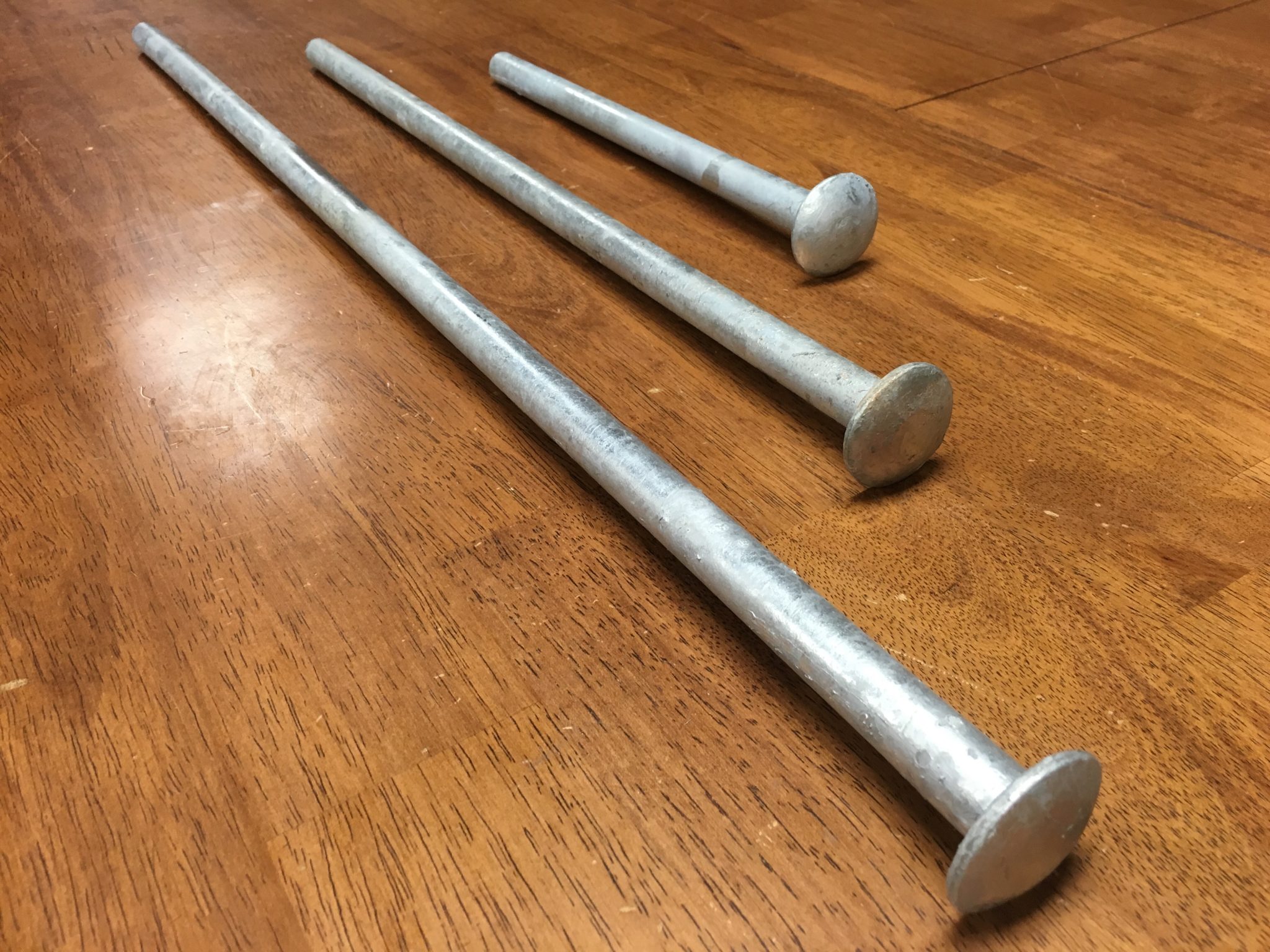 Galvanized Spike - Playground Equipment Pros