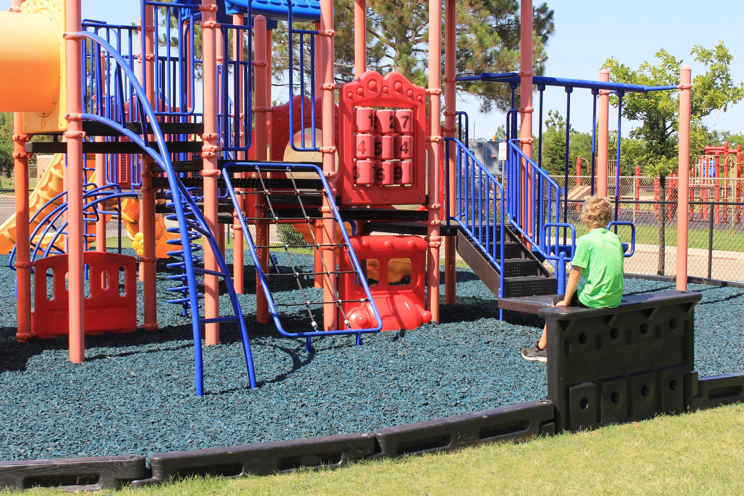 Playground Border Bench - Playground Equipment Professionals, LLC