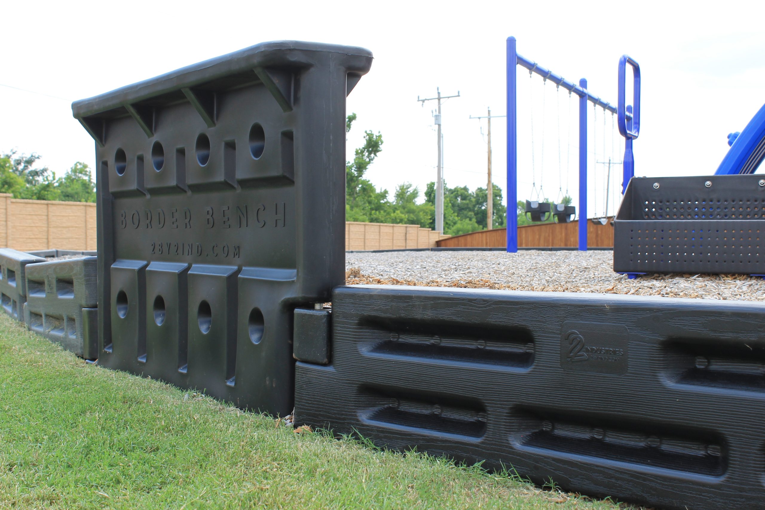 Playground Border Bench - Playground Equipment Professionals, LLC