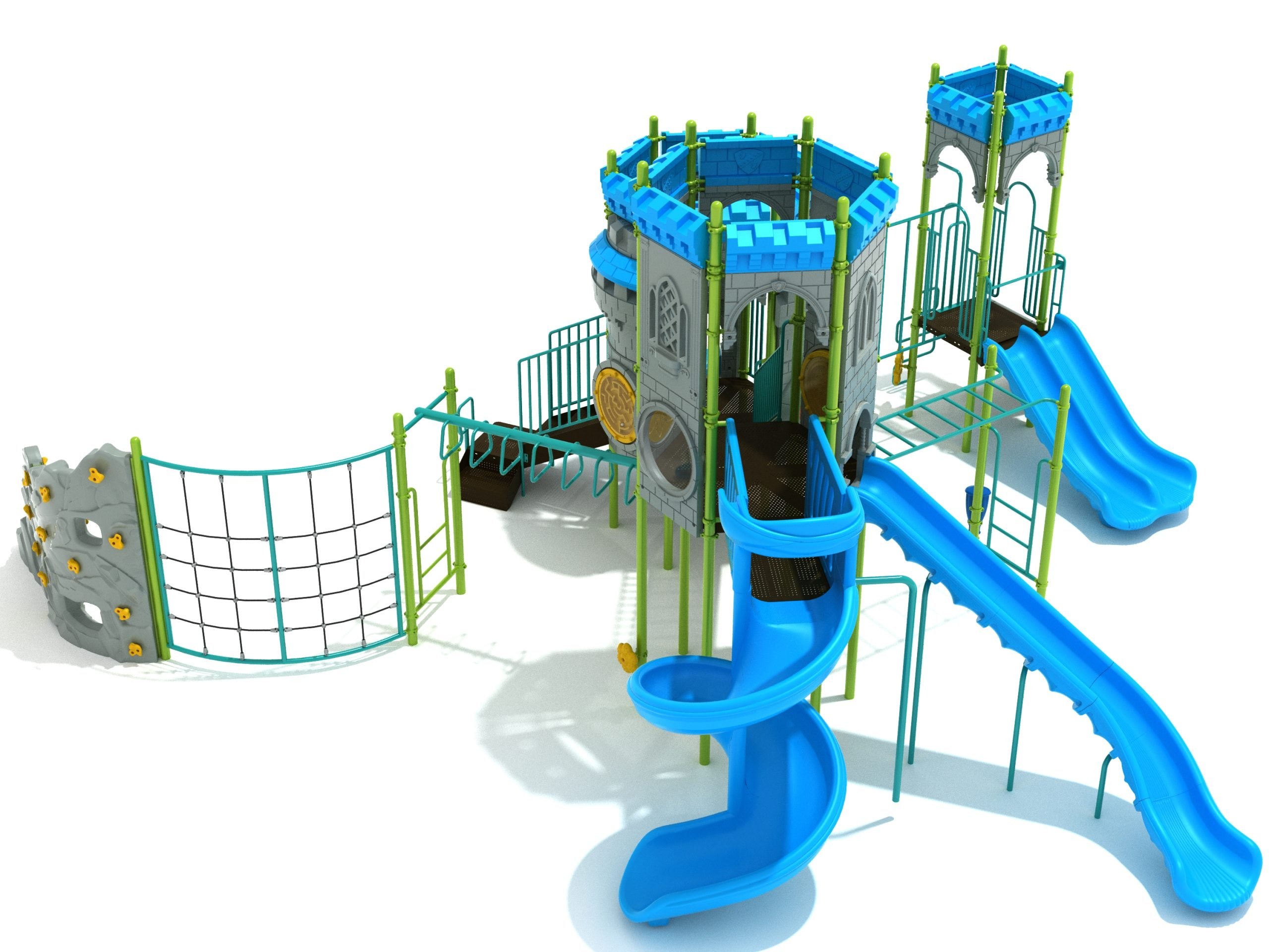 Provencal Palisade Castle - Playground Equipment Professionals, LLC