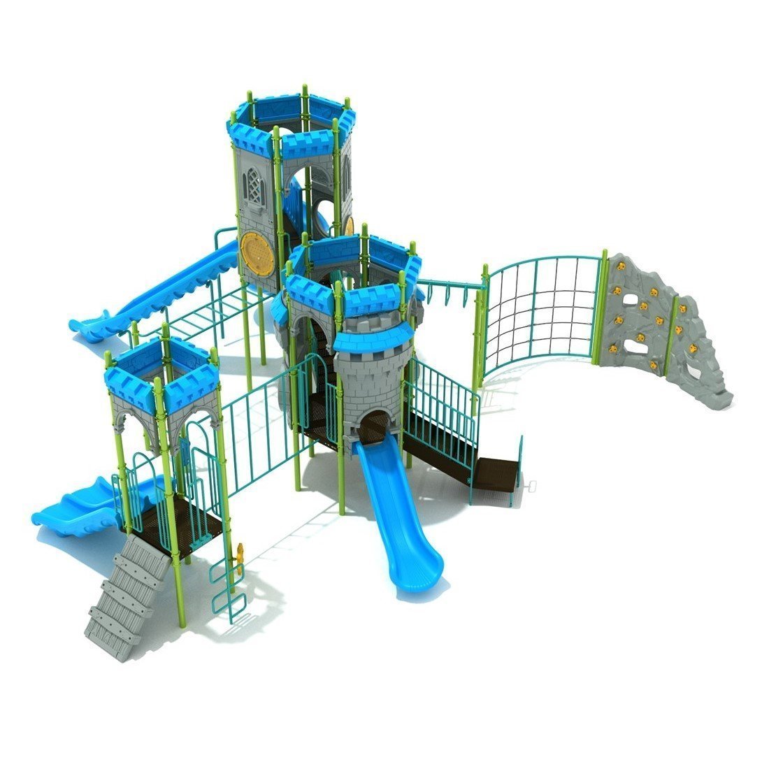 Provencal Palisade Castle - Playground Equipment Professionals, LLC