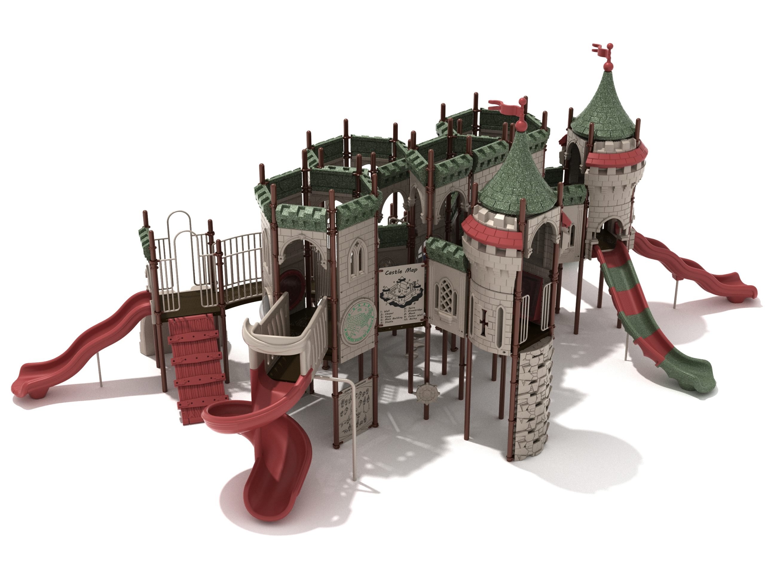 Wizard's College Castle - Playground Equipment Professionals, LLC