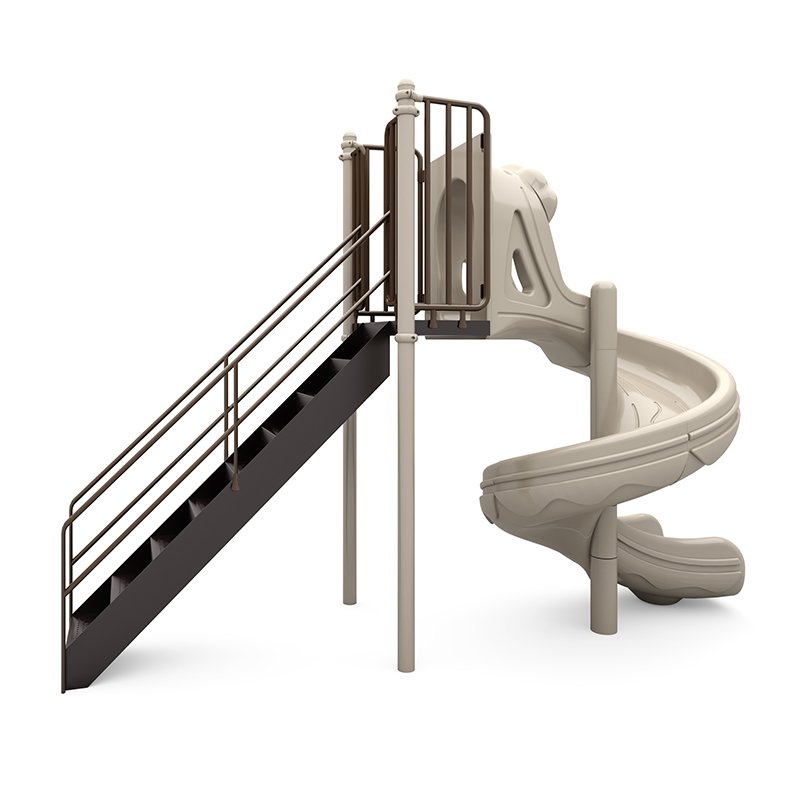 360 Freestanding Spiral Slide - Playground Equipment Professionals, LLC