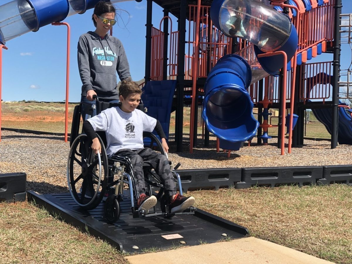 ADA Full Ramp for 8" Timbers - Playground Equipment Professionals, LLC